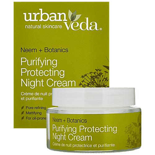 Buy Urban Veda Purifying Ayurvedic Protecting Night Cream - Neem ...