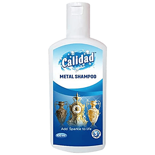 Buy Calidad Metal Shampoo Liquid - Cleans & Provides Shine To Materials ...