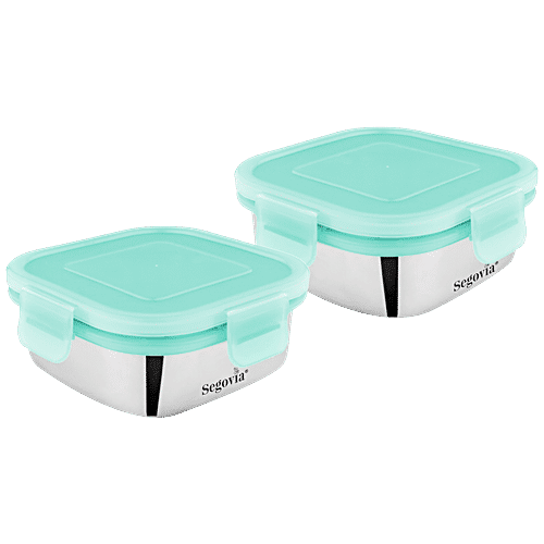 Buy Segovia Stainless Steel Clip Lock Lunch Box/Food Storage/Utility ...