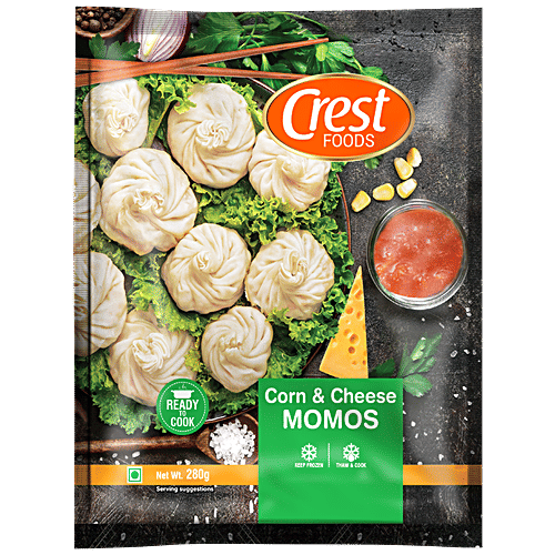 Buy Crest Foods Corn & Cheese Momos - Ready To Cook, High Quality ...