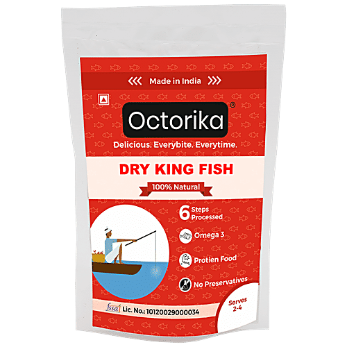 Buy Octorika Dry King Fish - Rich In Protein & Omega 3 Fatty Acids ...