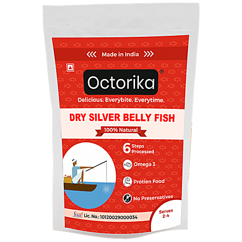 Buy Octorika Dry Silver Belly Fish - Rich In Protein, Vitamins Online ...