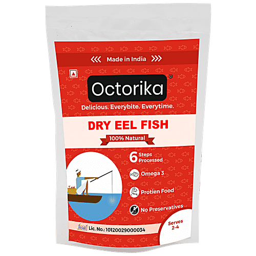 Buy Octorika Dry Eel Fish - Nutritious, High In Protein Online at Best ...