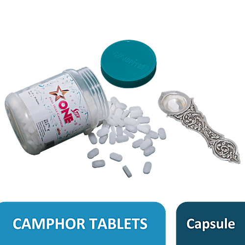 Buy Star One Pure Camphor Tablets - Refreshing Aroma, Leaves No Residue ...