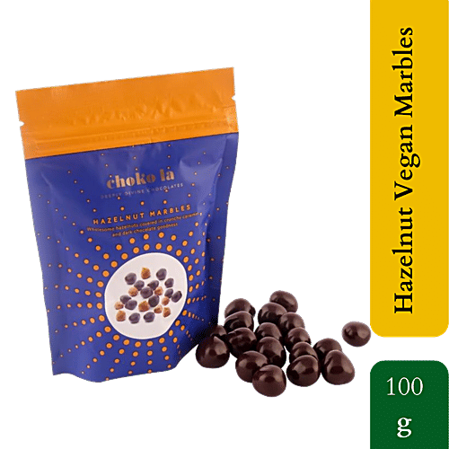 Buy Chokola Hazelnut Vegan Marbles - Goodness Of Crunchy Caramel & Dark ...