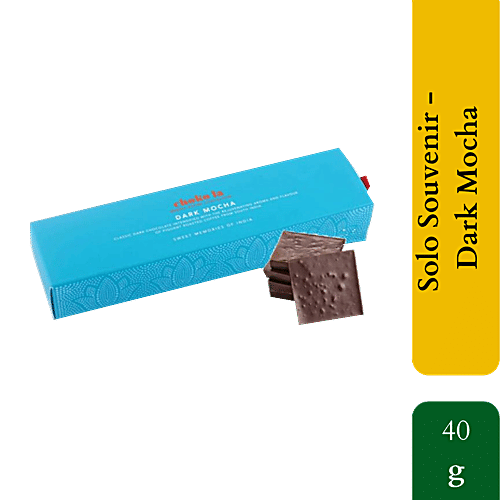 Buy Choko La Solo Souvenir - Dark Mocha, Classic Dark Chocolate Online ...