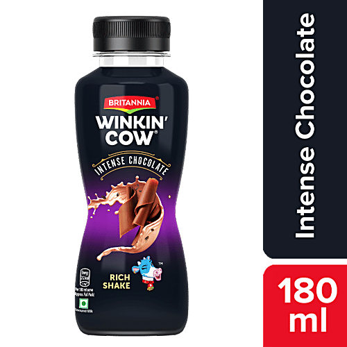 Buy Britannia Winkin Cow Intense Chocolate Rich Milkshake Online at ...