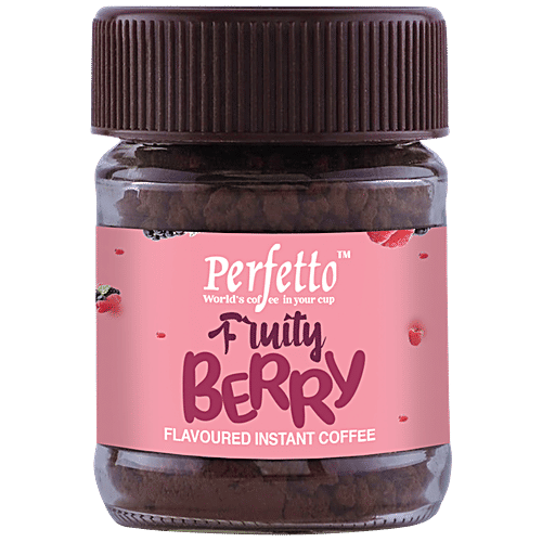 Buy Perfetto Flavoured Instant Coffee - Fruity Berry, Intense Aroma ...