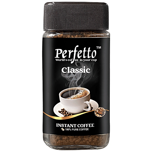 Buy Perfetto Instant Coffee - Classic, Intense Aroma, Rich Flavour ...