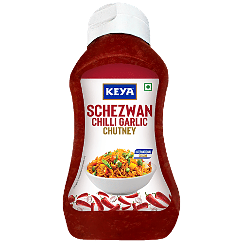Buy Keya Schezwan Chilli Garlic Chutney - For Preparing Pasta, Spring Roll, Chinese Platter ...