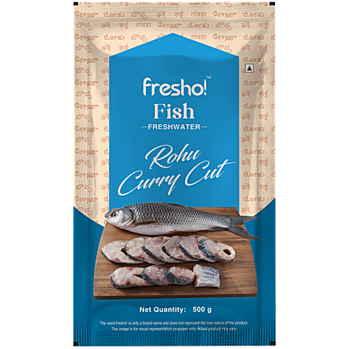 Buy fresho! Rohu Curry Cut, Without Head Online at Best Price of Rs 225 ...