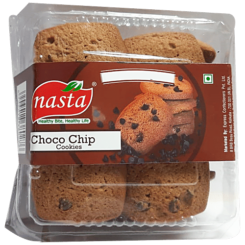 Buy Nasta Choco Chip Cookies - Premium, Rich, Light, Crispy & Crunchy ...
