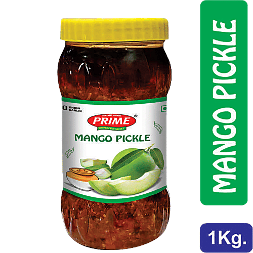 Buy PRIME Mango Pickle - No Onion No Garlic, Flavourful, Intense Aroma ...