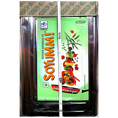 Buy RUCHI Soyumm Refined Soyabean Oil - Fortified With Vitamin A & B ...