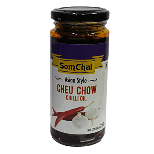 Buy Som Chai Cheu Chow Chilli Oil - Asian Style, Hot & Spicy, Adds ...