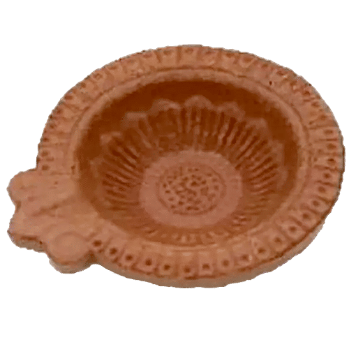 Buy DP Mud Diya - Assorted Colour, ED121G Online at Best Price of Rs 89 ...