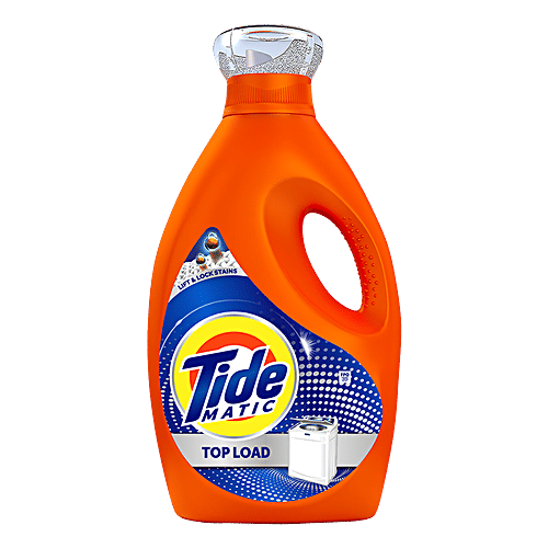 Buy Tide Matic Liquid Detergent Top Load - Stain Removal In Washing ...