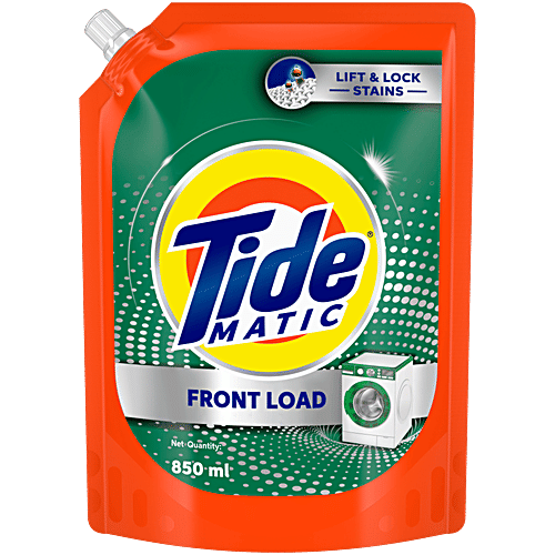Buy Tide Matic Liquid Detergent Front Load - Stain Removal In Washing ...