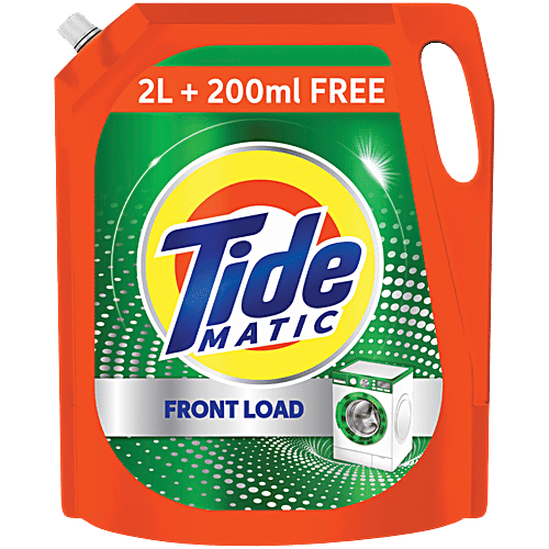 Buy Tide Matic Liquid Detergent Front Load - Stain Removal In Washing ...