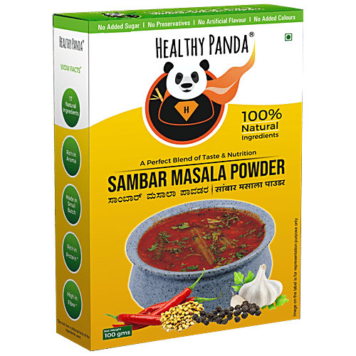 Buy Healthy Panda Sambar Masala With 17 High Quality Ingredients Online ...