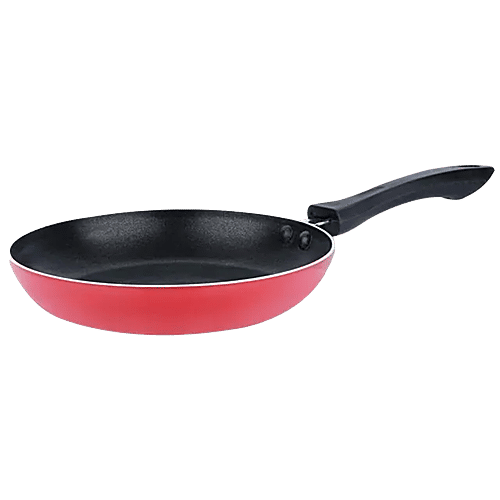 Buy Wellberg Aluminium Fry Pan - Non Stick Coated, 17 cm, Backlite ...