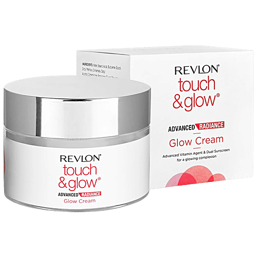 Buy Revlon Touch & Glow - Advanced Radiance Glow Cream, With Hyaluronic Acid, Vitamin E, C & B5 ...