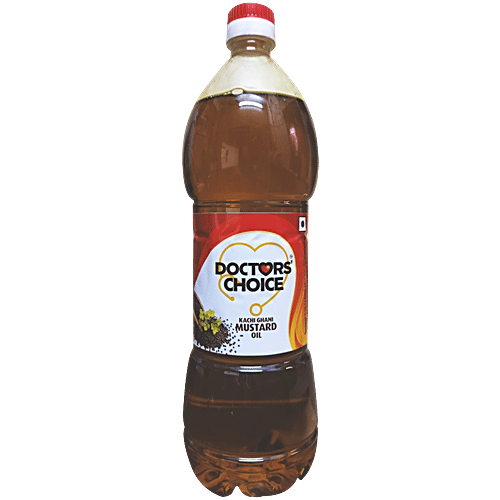 Buy Doctors' Choice Kachi Ghani Mustard Oil Online at Best Price of Rs ...