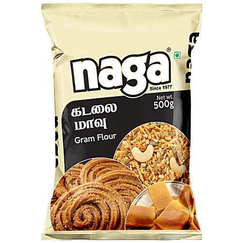 Buy Naga Gram Flour - 100% Chana Dal Besan Online at Best Price of Rs ...