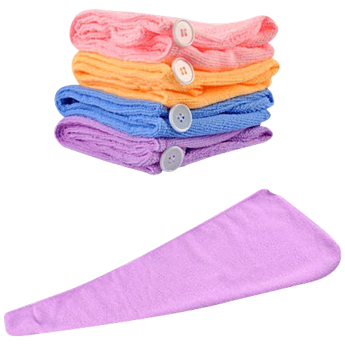 Buy Bronson professional Premium Hair Wrapper Towel With Microfibre ...