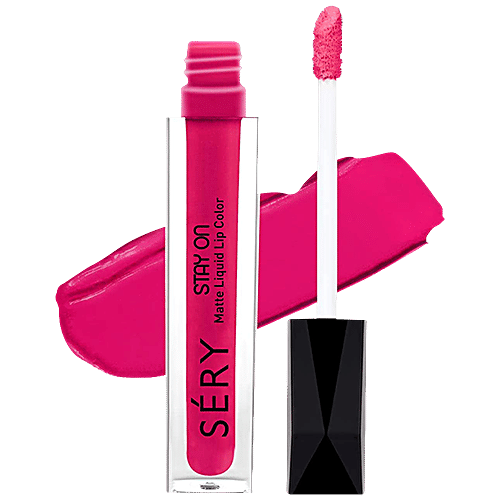 Buy Sery Stay On Matte Liquid Lipstick - Smudge Proof, Non-Sticky ...