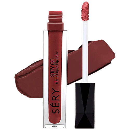 Buy Sery Stay On Matte Liquid Lipstick - Smudge Proof, Non-Sticky, Call ...