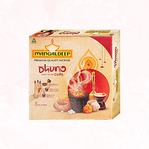 Buy Mangaldeep Dhuno Cups - Ready-To-Use Authentic Dhunachi Experience ...