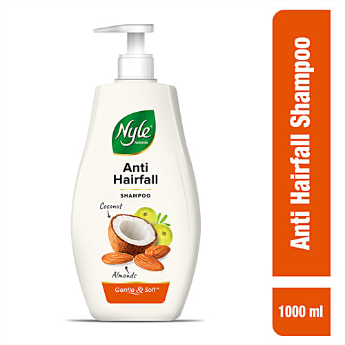 Buy Nyle Naturals Anti Hairfall Shampoo - With Coconut & Almonds Online ...
