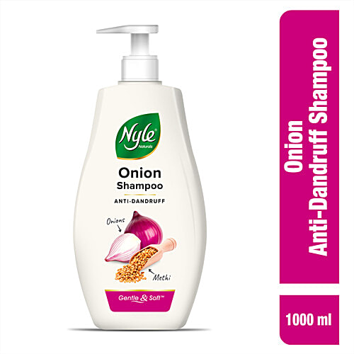 Buy Nyle Naturals Onion Anti-Dandruff Shampoo - With Methi Online at ...