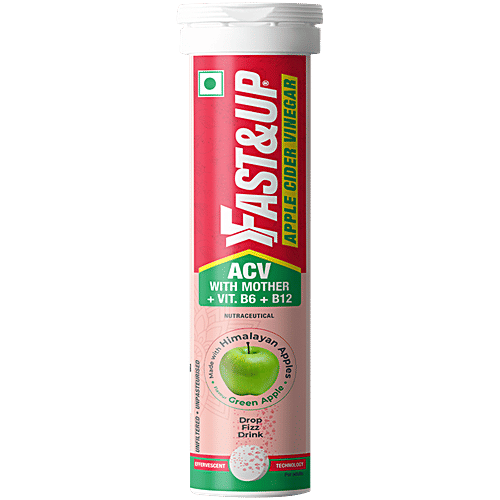 Buy Fast&Up Apple Cider Vinegar Effervescent Tablets With Mother ...