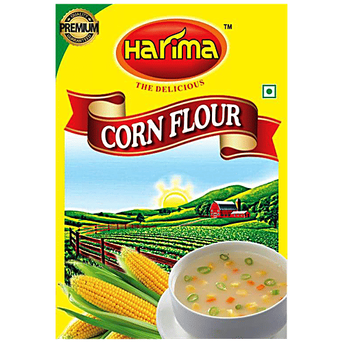 Buy HARIMA Corn Flour - Ideal For Baking & Pudding Cakes, Creamy ...