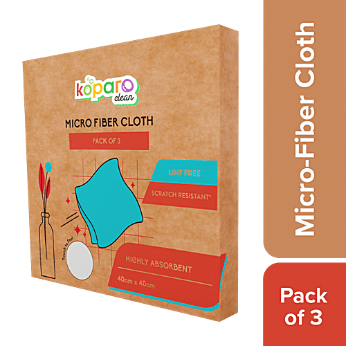 Buy Koparo Clean Multi-Purpose Micro-Fiber Cloth - Highly Absorbent ...