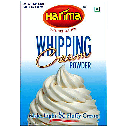 Buy HARIMA Whipping Cream Powder - Makes Light & Fluffy Cream Online at ...