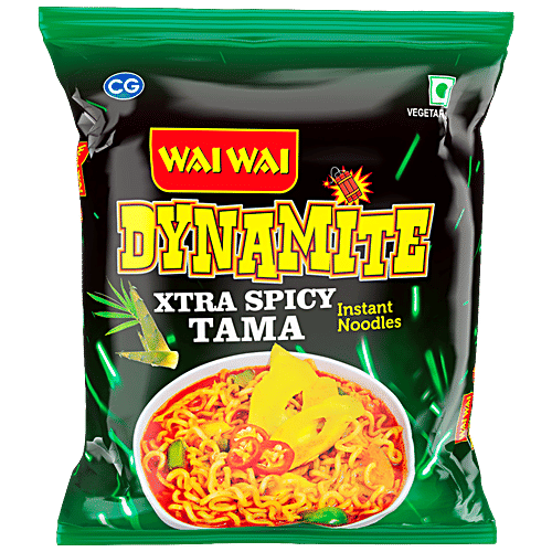 Buy Wai Wai Dynamite - Xtra Spicy Tama Instant Noodles, Super Delicious ...