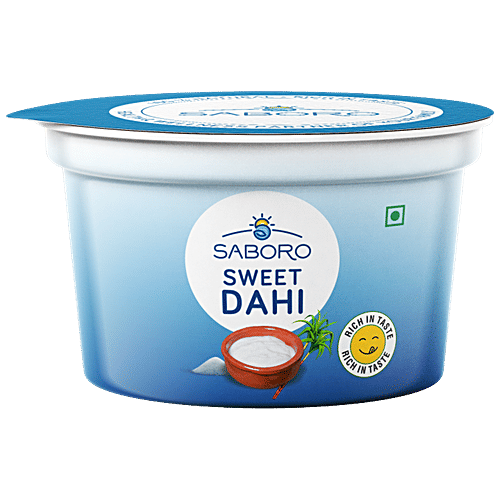 Buy SABORO Curd - Sweet, Pasteurised, Rich Taste Online at Best Price ...