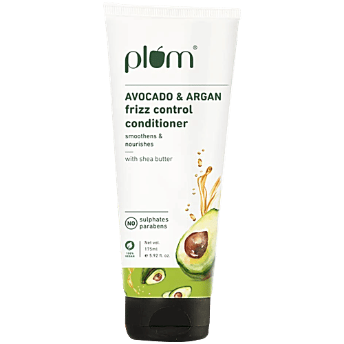Buy Plum Avocado & Argan Frizz Control Conditioner With Shea Butter ...