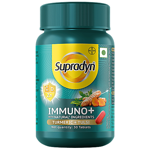Buy Supradyn Immuno+ Multivitamin Tablets For Men & Women - With ...