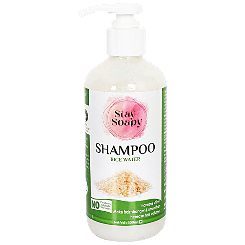 Buy Stay Soapy Shampoo - Rice Water, Increases Shine, Makes Hair ...