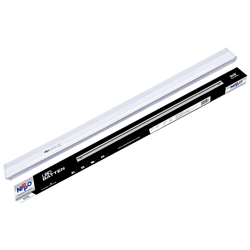 Buy Nippo LED Batten 4 feet, 20W, Cool Day Light - High Energy Savings ...