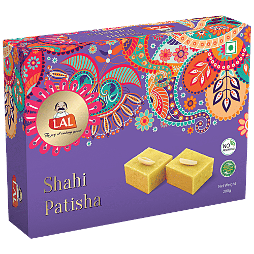 Buy Lal Shahi Patisha - Indian Sweet, No Preservatives Online at Best ...