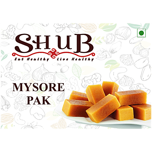 Buy SHUB Mysore Pak - Dessert, Snack Online at Best Price of Rs 130 ...
