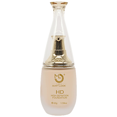 Buy Mattlook High Definition Foundation - Long-Lasting, High Coverage ...