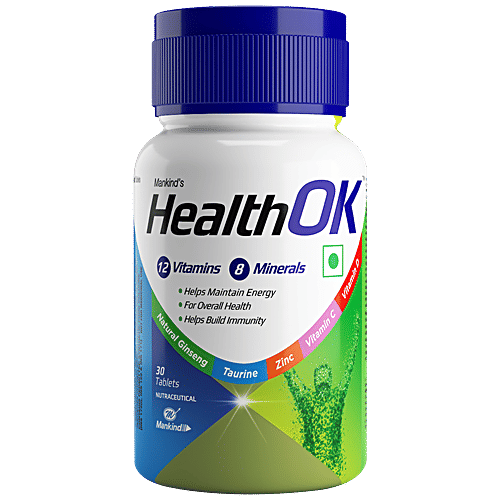 Buy Mankind Health Ok Multivitamin, Multimineral & Amino Acids ...