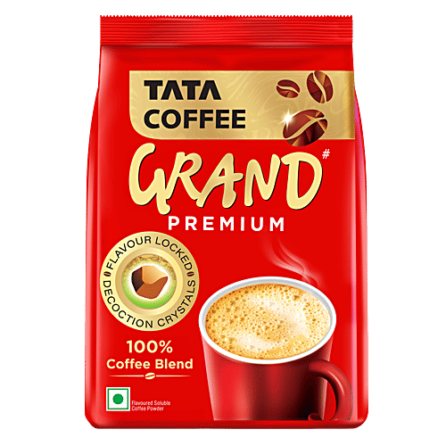 Buy Tata Coffee Premium Instant Coffee - 100% Coffee Blend Online at ...