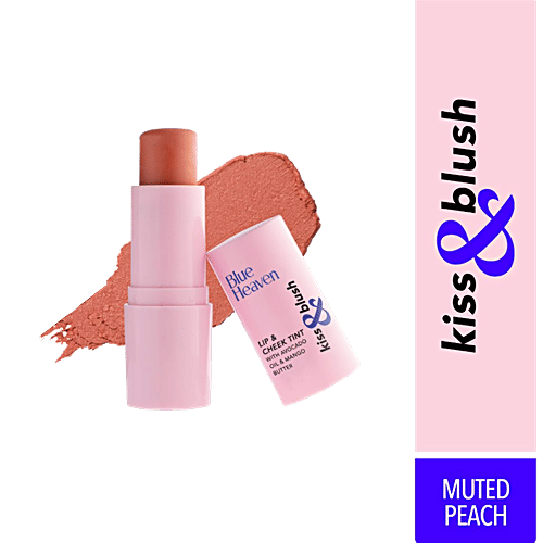 Buy Blue Heaven Kiss & Blush Lip & Cheek Tint - Provides Bright Look ...